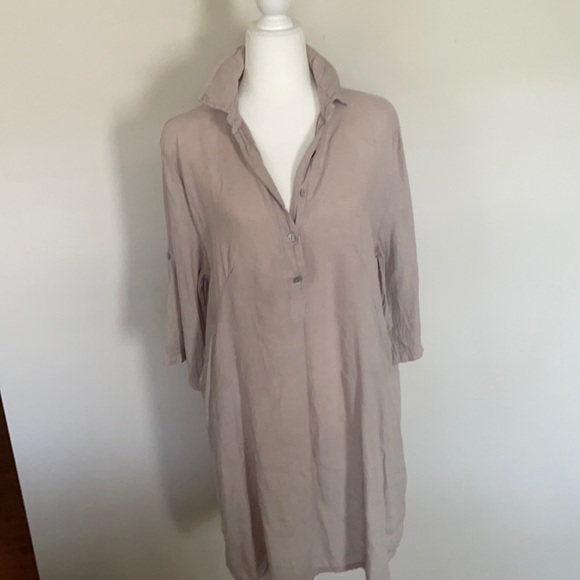 Tops | Italian Linen Tunic | Poshmark